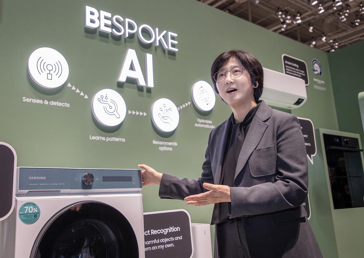 삼성전자 "가전에 생성형 AI 접목 예정…전용 칩셋도 개발 중" | 연합뉴스