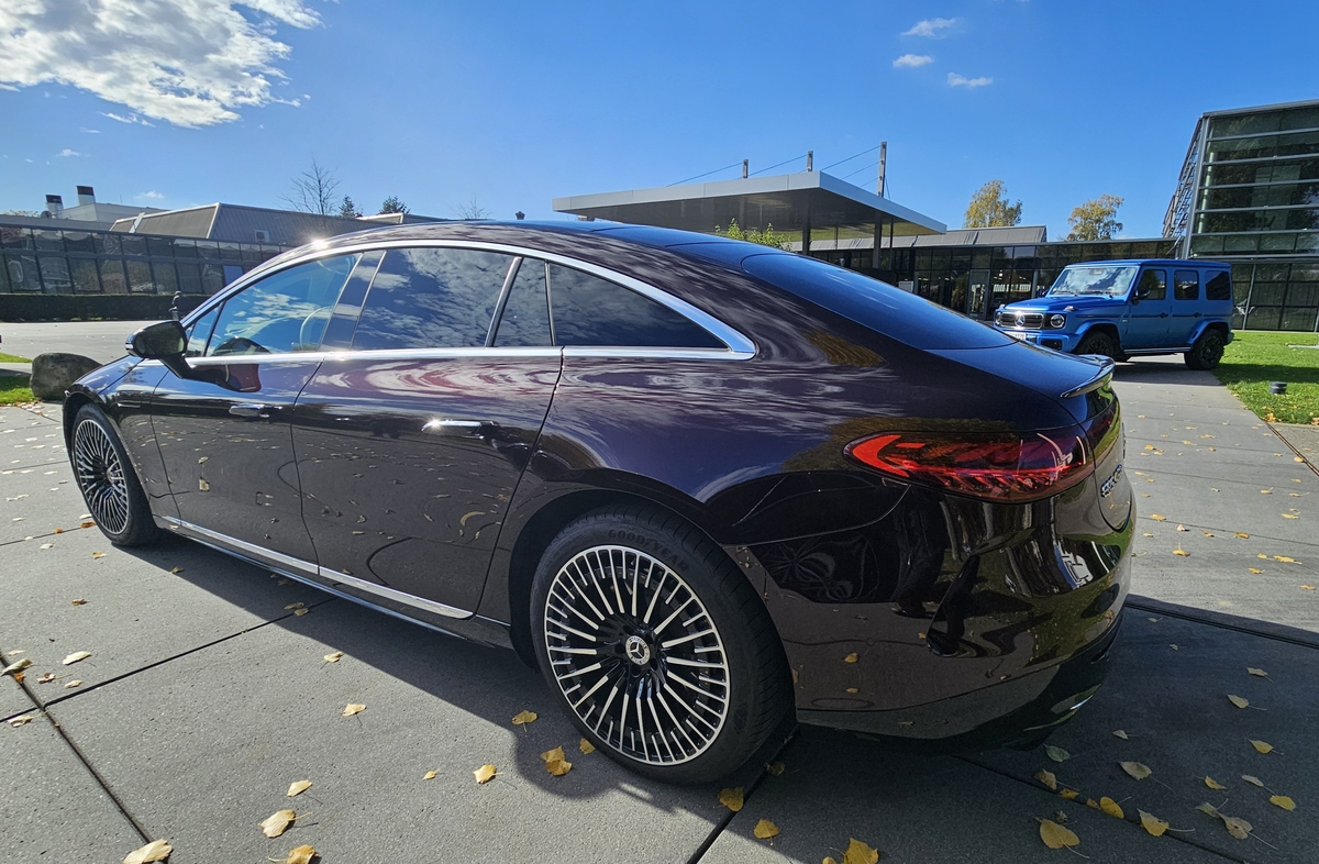 [시승기] 클래식한 품위 높인 벤츠 EQS…2열 승차감·주행거리도 '업' | 연합뉴스