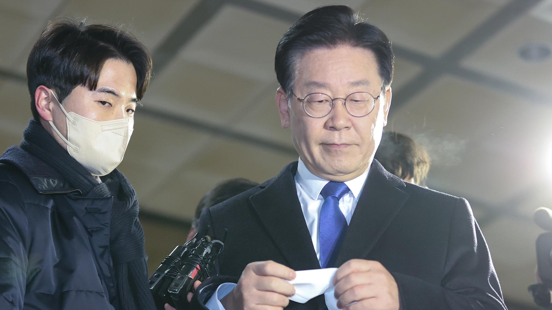 답변 대신 서면진술서…혐의 전면 부인 연합뉴스