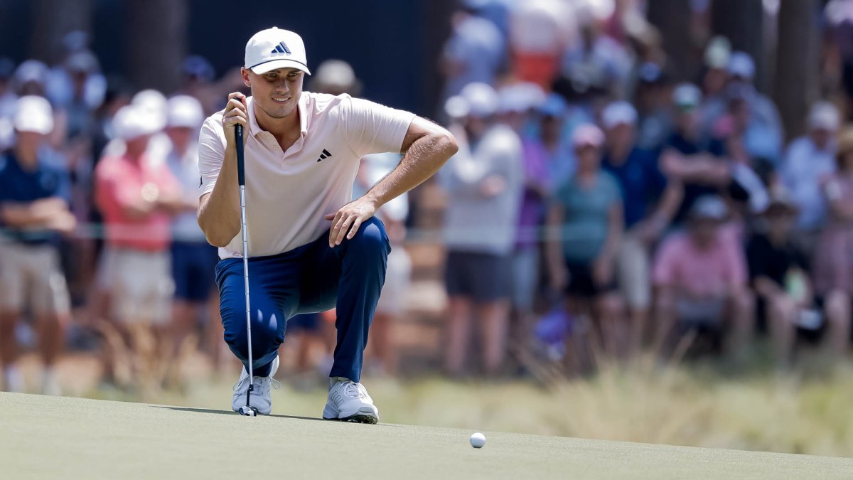 오베리, US오픈 골프대회 2R 단독 선두…우즈는 컷 탈락 | 연합뉴스