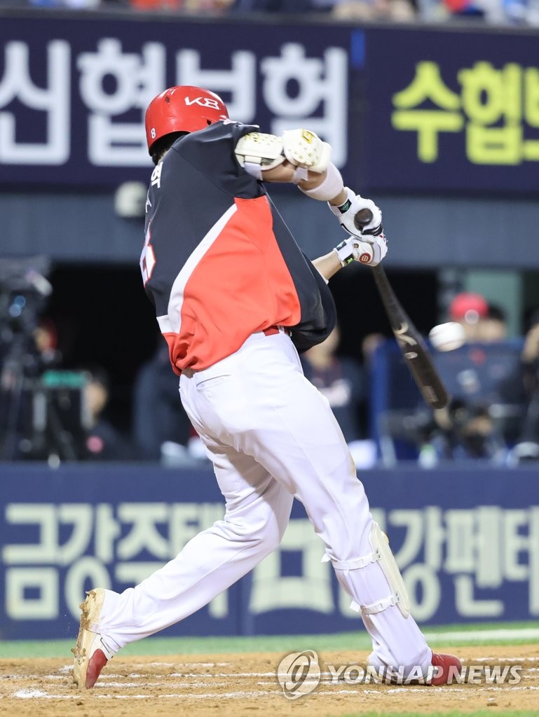 Baseball: LG Twins vs. Kia Tigers | Yonhap News Agency