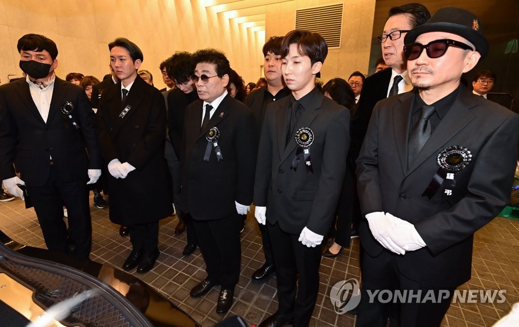 원로가수 현미 영결식 | 연합뉴스