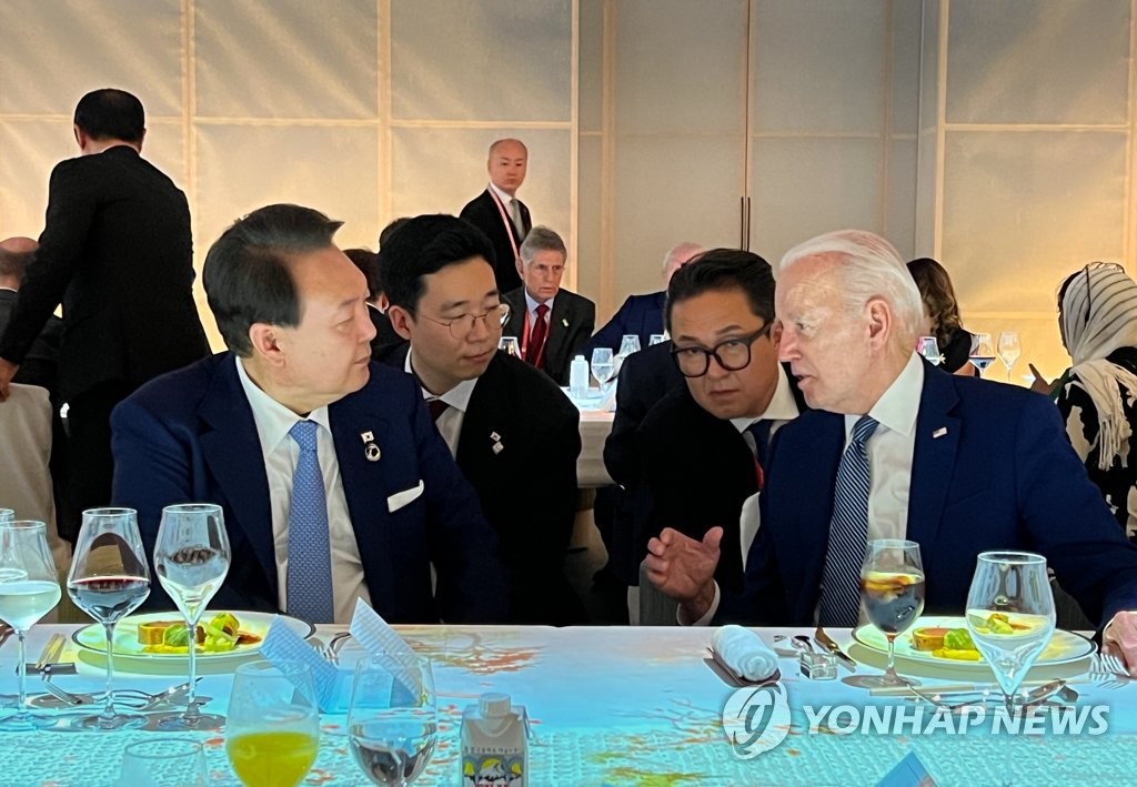 Yoon Meets Biden Yonhap News Agency