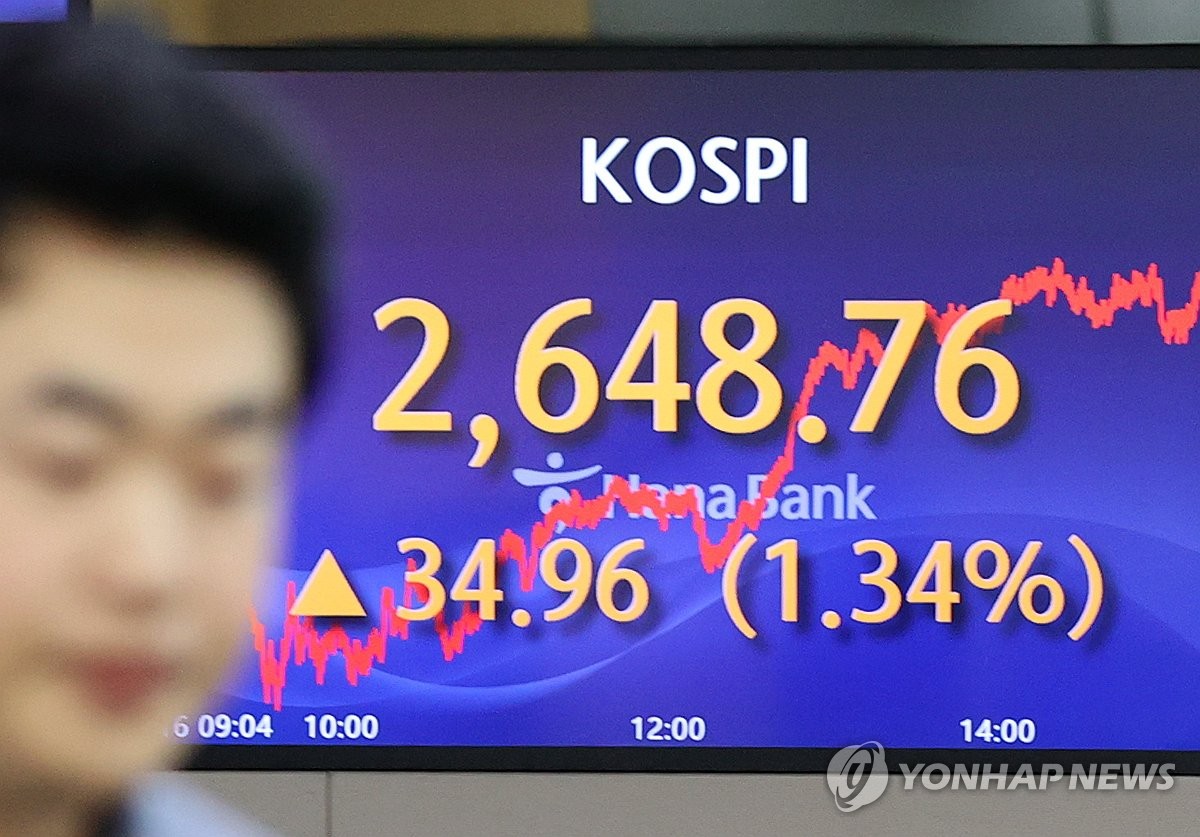 KOSPI soars | Yonhap News Agency