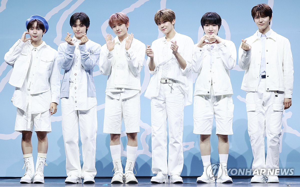 New S. Korean boy group NCT WISH | Yonhap News Agency