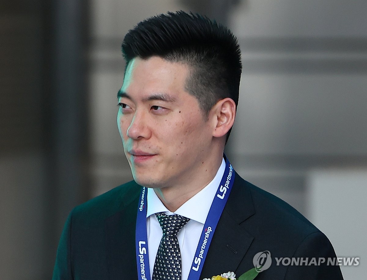 2024 인터배터리 개막식 참석한 구동휘 LS MnM 대표이사 | 연합뉴스