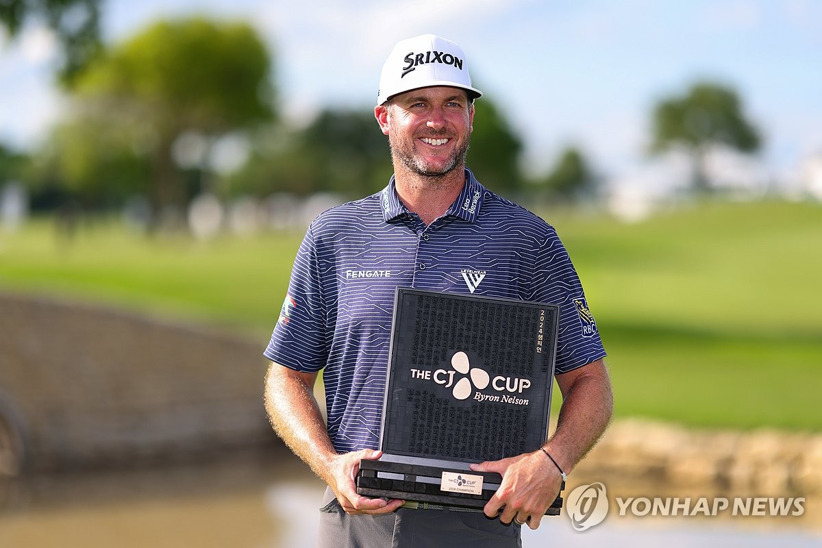 PGA 투어 더 CJ컵 우승한 펜드리스 | 연합뉴스