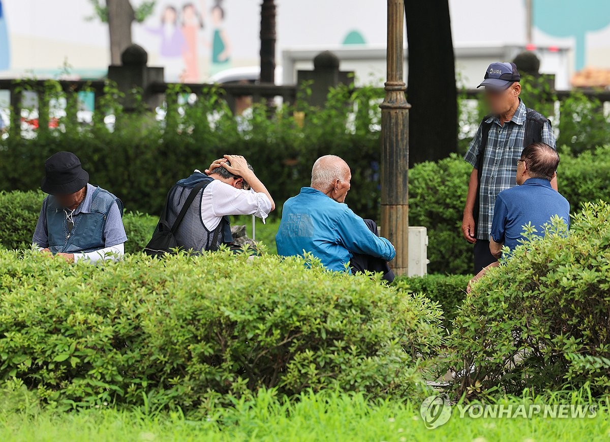 65세 이상 고령인구 비율 20％ 육박 연합뉴스