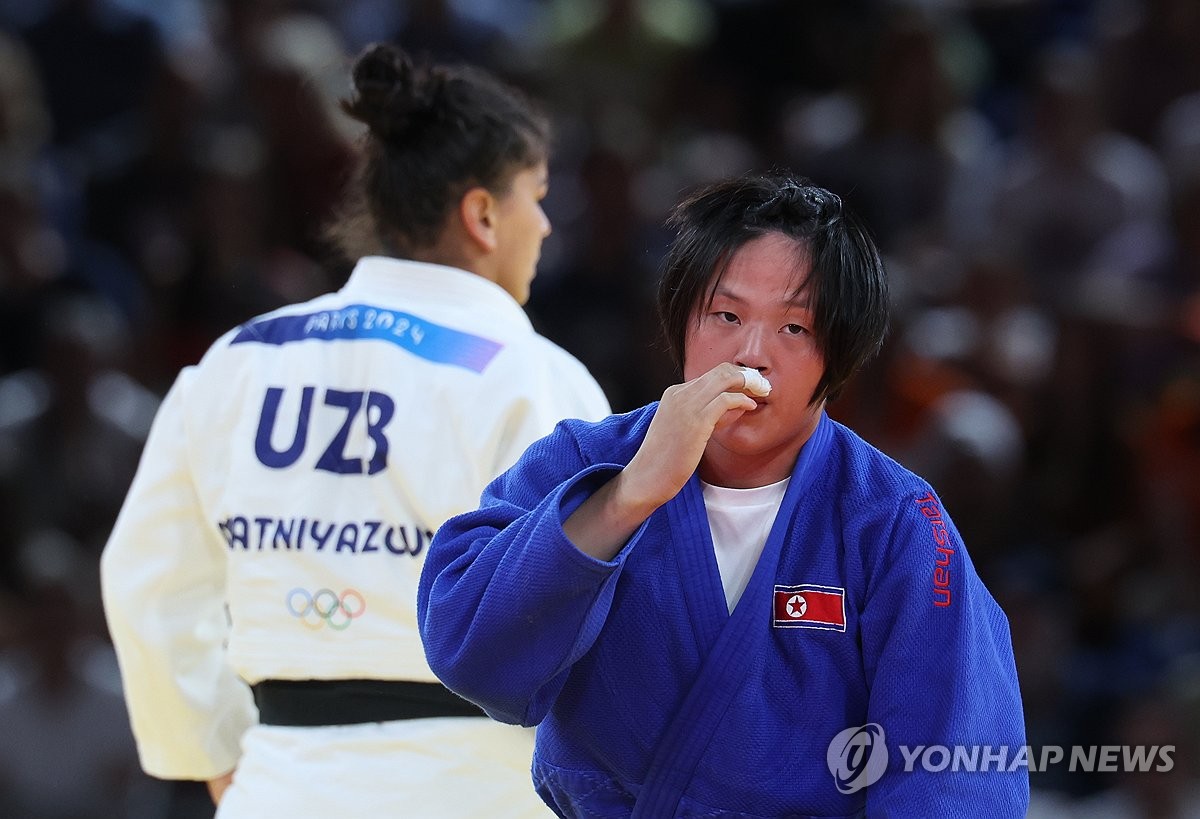 북한 문성희 32강전 탈락 연합뉴스